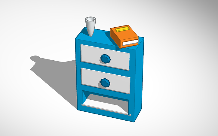 3D design Side Table Model | Tinkercad