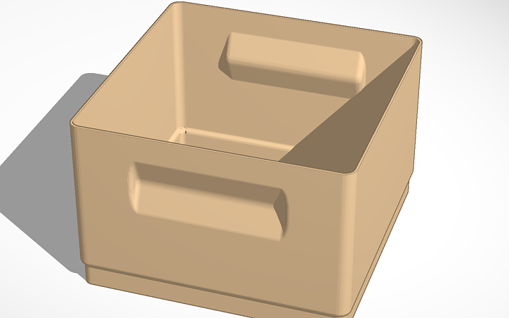 3D design Stacking box - Tinkercad