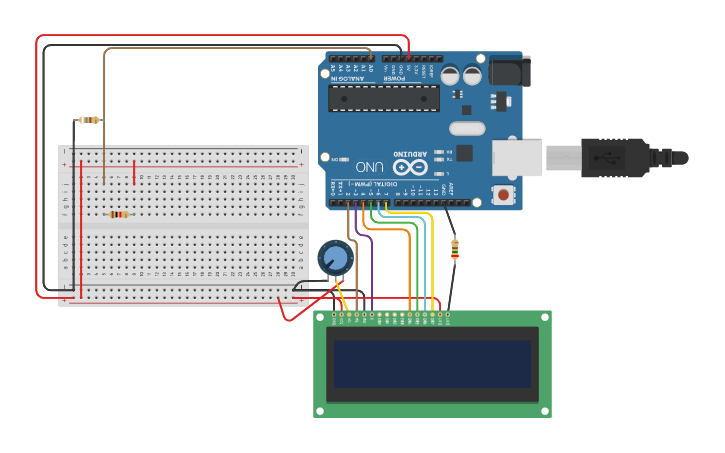 Circuit Design 9 1 1 Arduino Ohm Meter Tinkercad