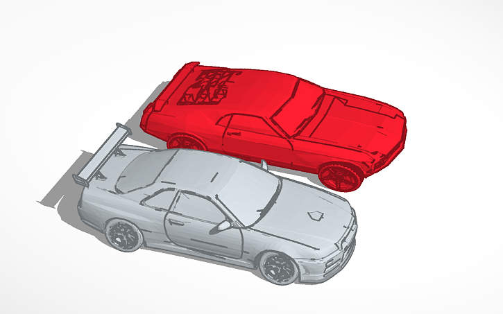 3D design Nissan Skyline - Tinkercad