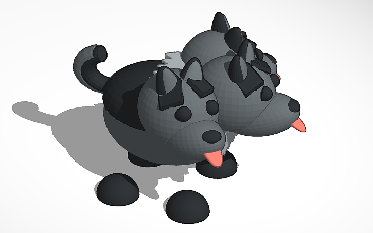 3D design adopt me cerberus | Tinkercad