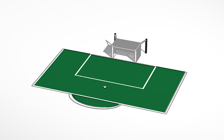 3D design FIFA Soccer Net - Tinkercad