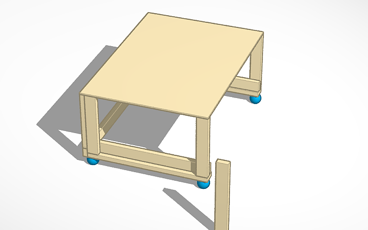 3D design Table | Tinkercad