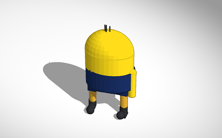 3D design Copy of Non-finished minion | Tinkercad