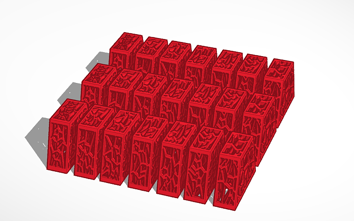 3D design Voronoi Tak | Tinkercad
