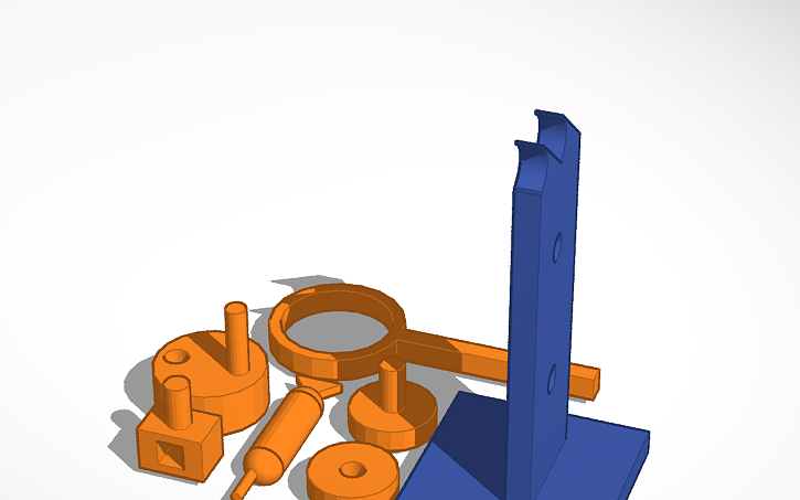 3D design fin mechanism Jacob Chmeleck | Tinkercad