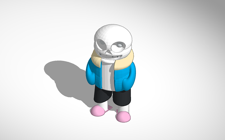 3D design Sans - Tinkercad