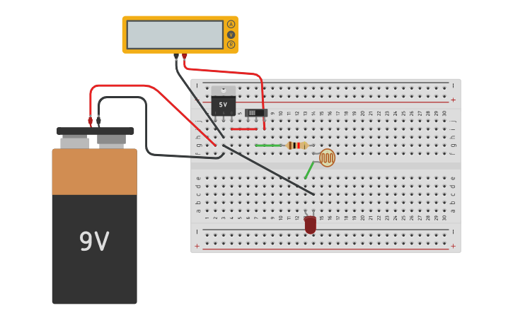 Circuit Design Circuito Con Fotorresistencia Tinkercad