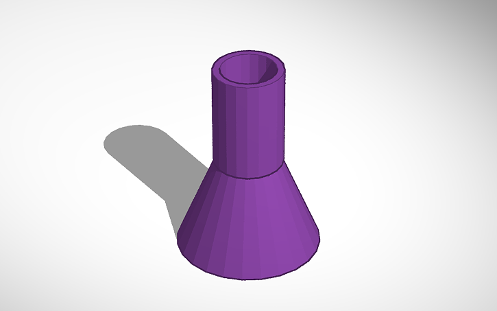 3D design Nozzle - Tinkercad