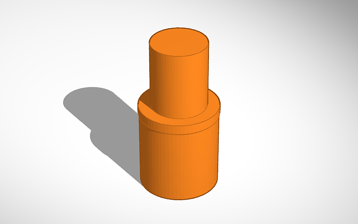 3D design BookShelf Pin - Tinkercad