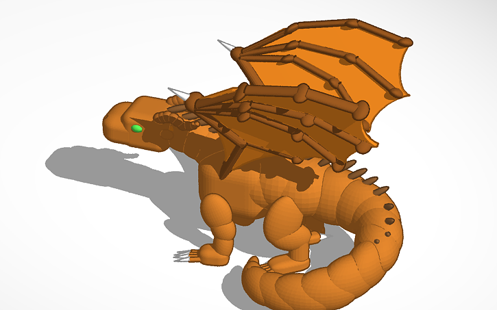3D design MudWing - Tinkercad