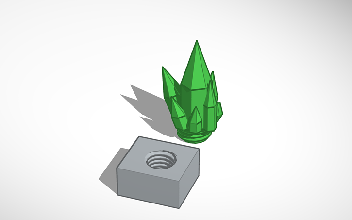 3D design Kryptonite - Tinkercad