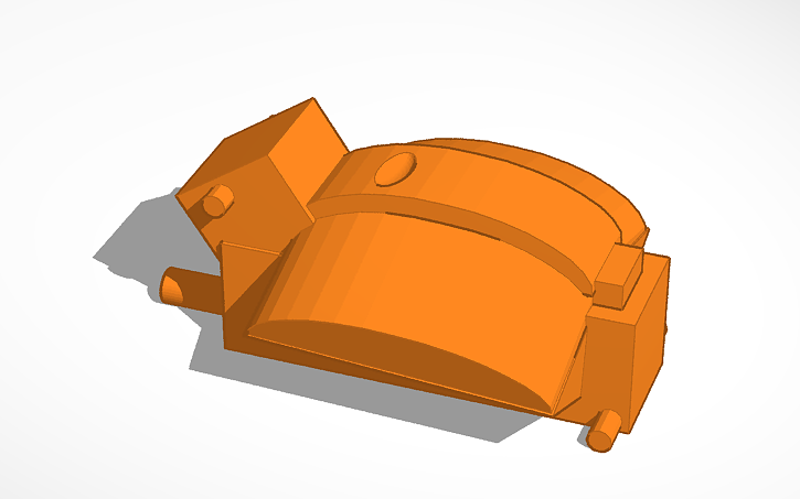 3D design GLaDOS body - Tinkercad