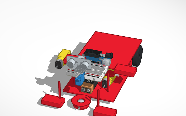 3d Design Robot Tinkercad