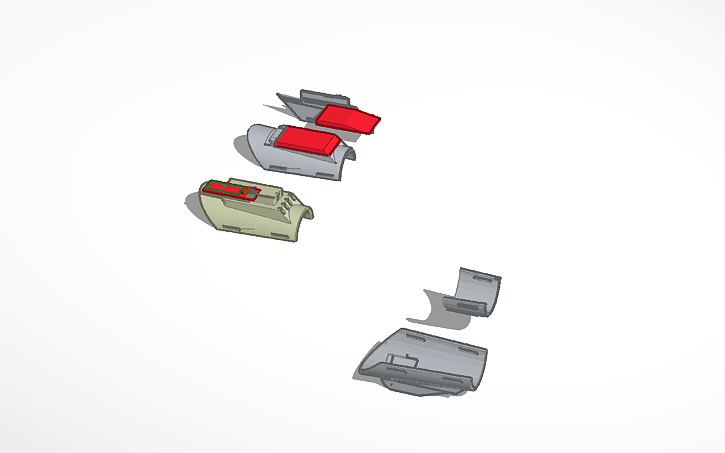 3D design Mandelorian Forearm - Tinkercad