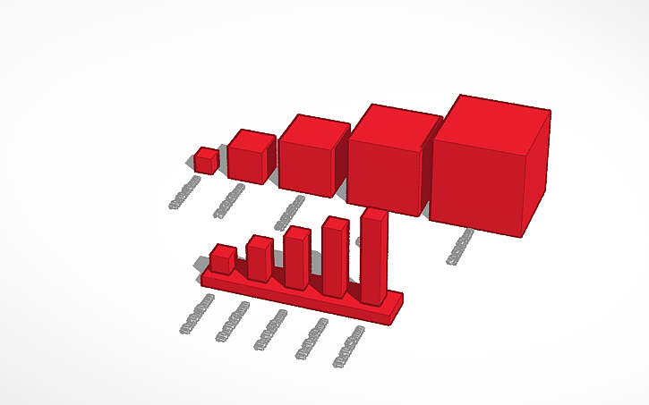 3D design 3. Scaling Objects - Tinkercad