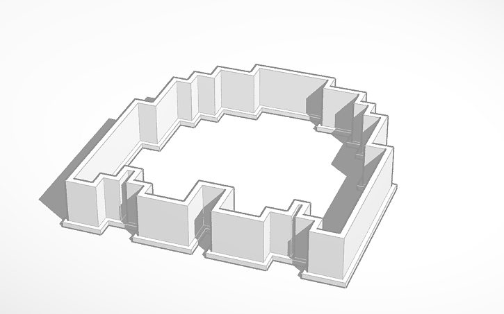 3D design Cookie Cutter - Tinkercad