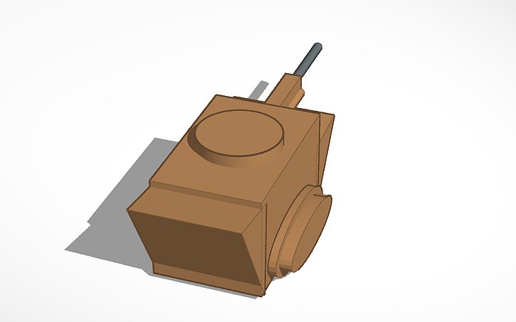 3D design Cardboard Box Tank | Tinkercad