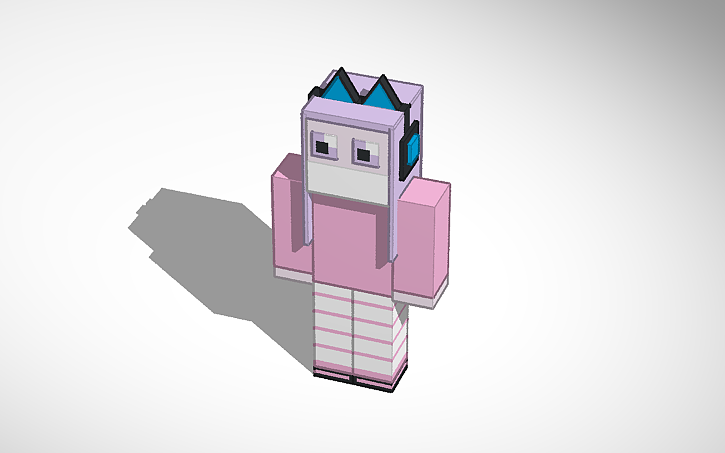 3D design Minecraft Character For=forgive_me - Tinkercad