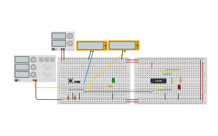 Circuit design Gating_OR con NAND - Tinkercad