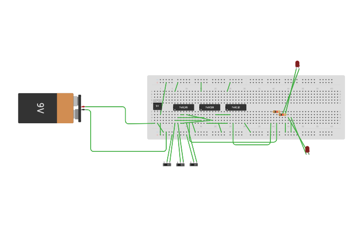 Circuit Design 1 Bit Full Adder Hector Duarte Tinkercad