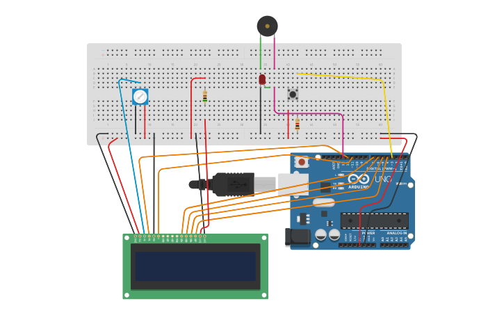 Circuit Design Arduino Error Counter Tinkercad 