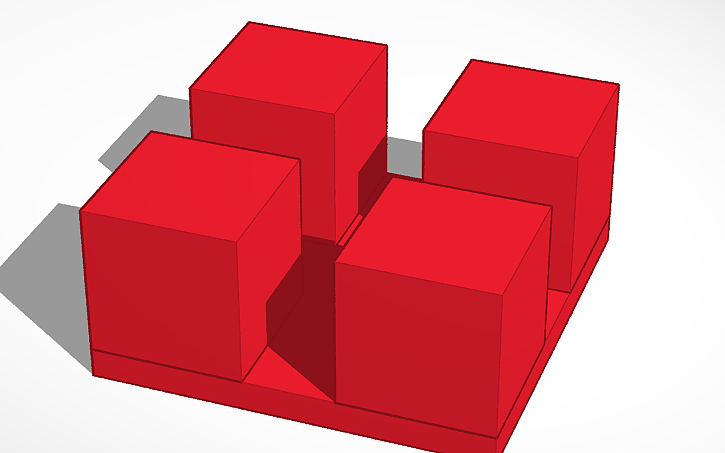 3d Design Infill Stringing Test Tinkercad