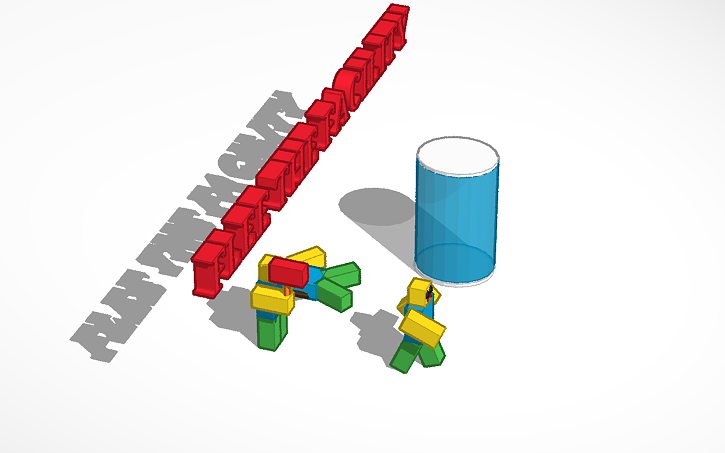 3D design flee the facility - Tinkercad