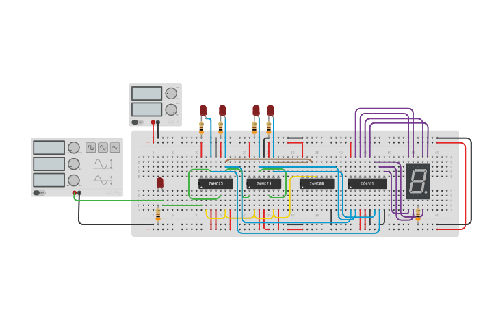 Circuit Design Async Bcd Counter Using Jk Ff Tinkercad