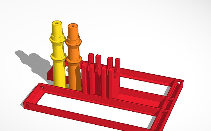 3D design Chassis V2 20201214 - Tinkercad