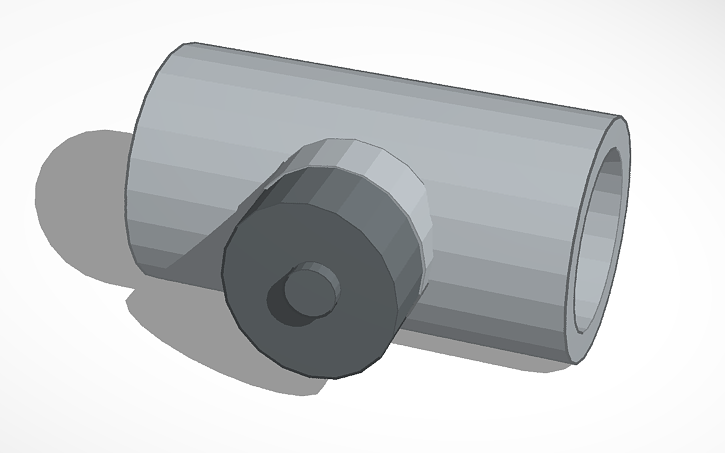 3D design hydroelectric generator - Tinkercad