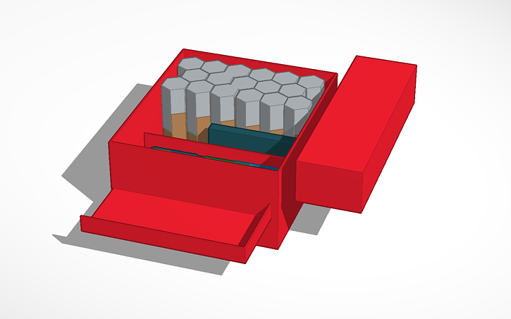 3D design AC Box Diagram (rough sketch) - Tinkercad