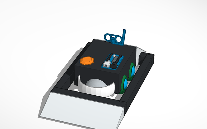 3D design SS SumoBot - Tinkercad