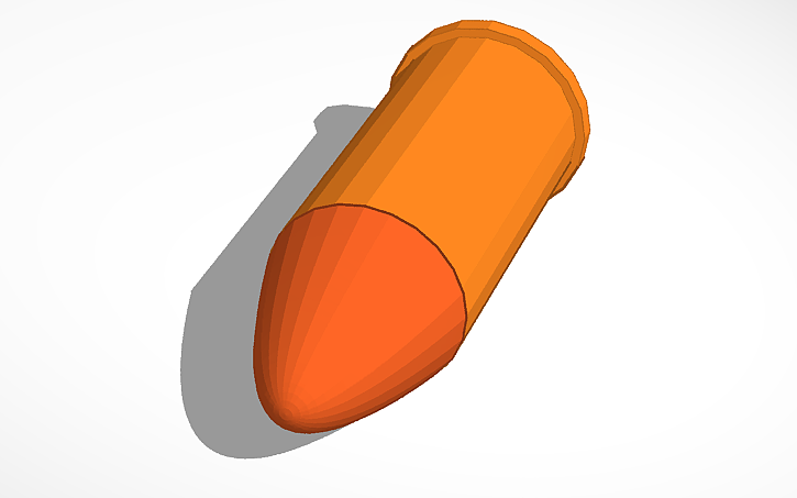 3d Design Bullet Tinkercad