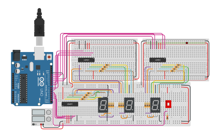 Circuit Design Cronometro Jeremy Celis Tinkercad