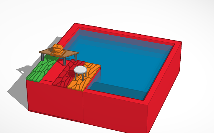 3D design Pool | Tinkercad