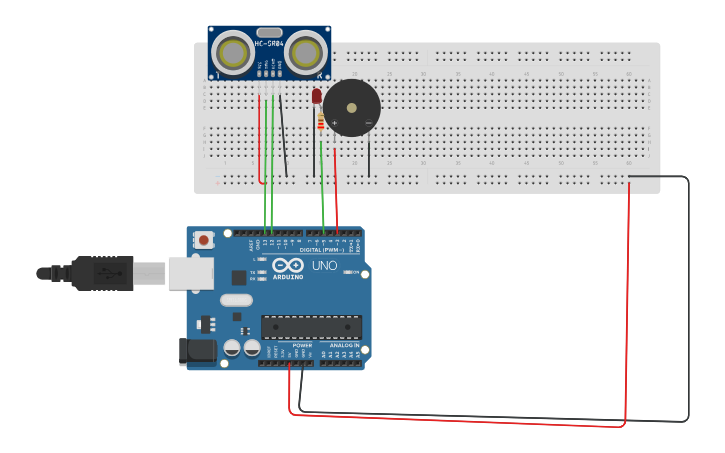 Circuit design bank locker - Tinkercad