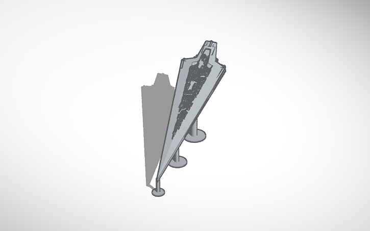 3D design Star Wars Executer - Tinkercad