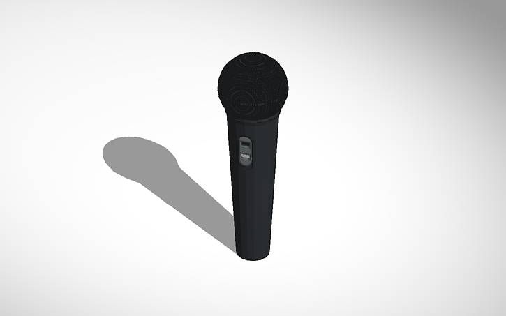 3D design Microphone #torusquest - Tinkercad