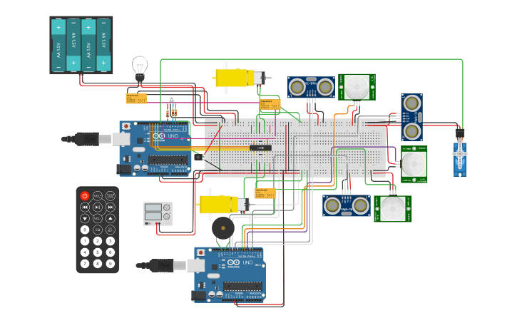 Circuit design proyecto v3 - Tinkercad