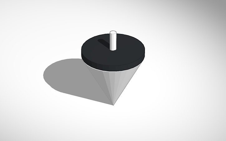 3D design Jelly's TOP NOTCH Spinning Top | Tinkercad