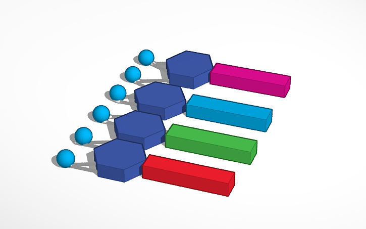 3D design DNA Cad Design | Tinkercad