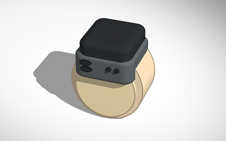 3D design DIGITAL WATCH - Tinkercad