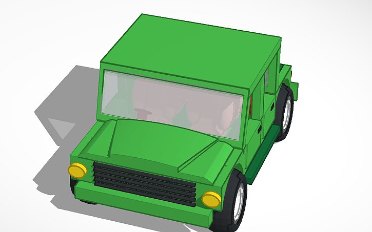 3D design avto | Tinkercad