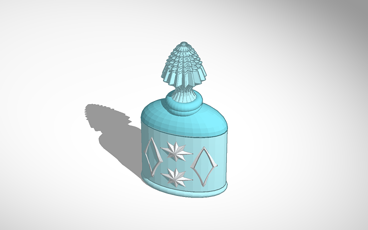3D design Flask - Tinkercad