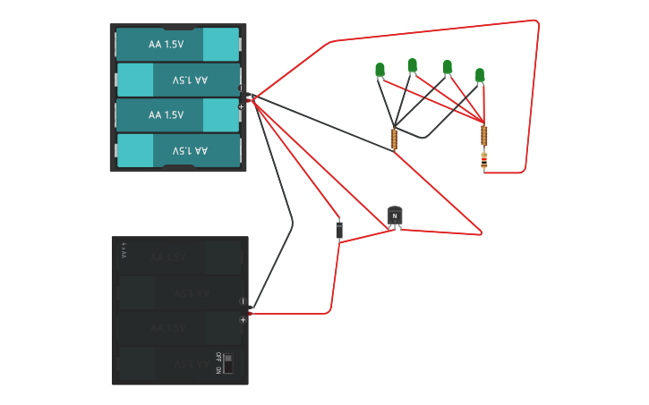 Circuit design Solar Night Light Sample | Tinkercad