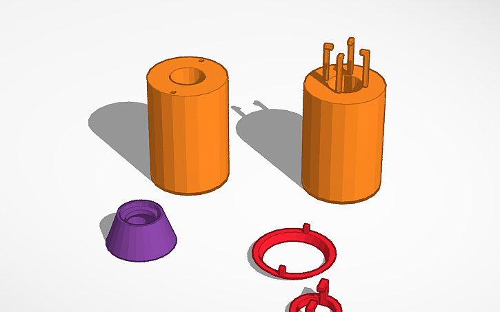 3D design Rocket Mount Mk 1 - Tinkercad