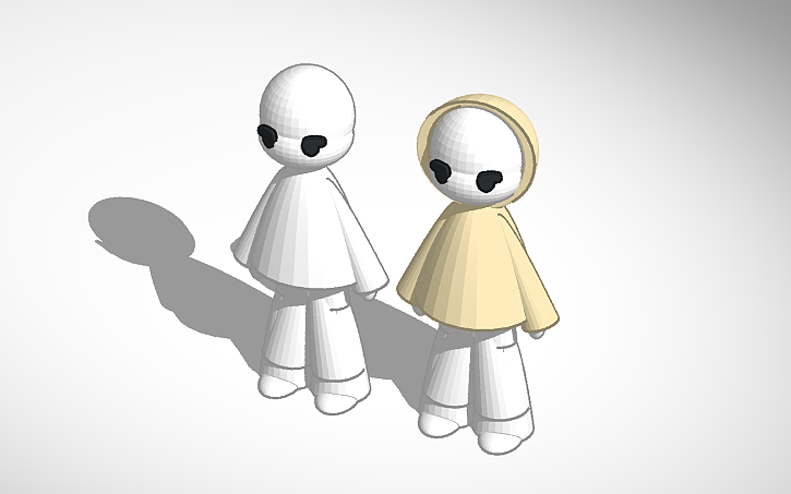 3D design Rag doll character | Tinkercad