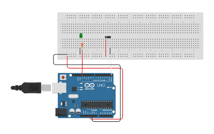 Circuit design Switch - Tinkercad