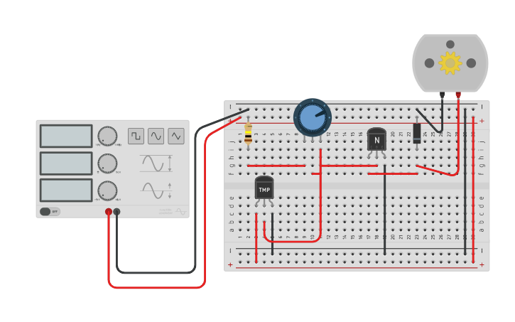 Circuit design Ejercicio 3 Estudiante UND - Tinkercad